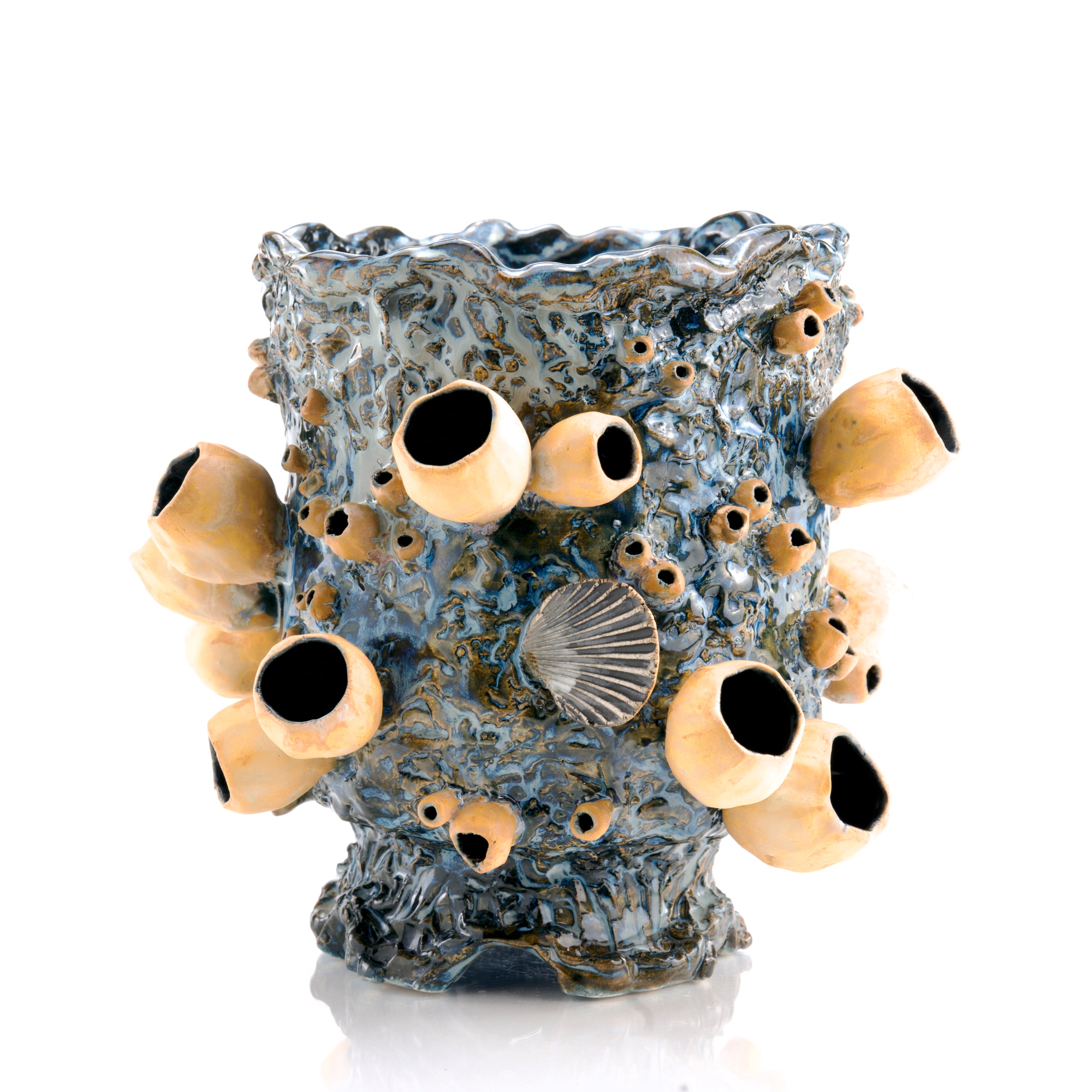 Barnacle Sculpture/ Planter - Low Tide – Meghan Bergman Ceramics